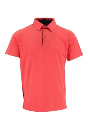 LORDS OF HARLECH Pietro Polo Shirt Melon - Pink