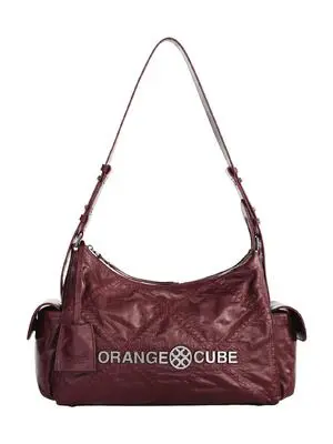 ORANGE CUBE Metropolitan Shoulder Bag - Red