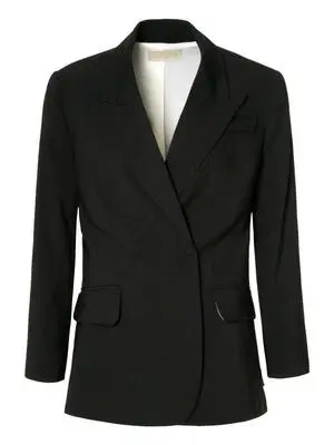 AGGI BY HALEWSKI Ramona Oversized Blazer - Black