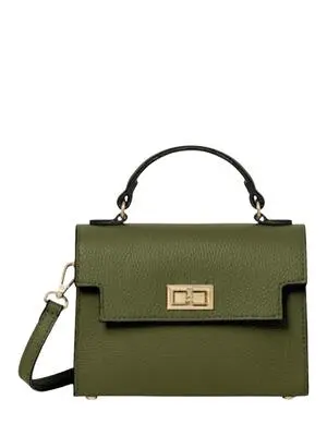 BETSY & FLOSS Forli Top Handle Handbag - Green