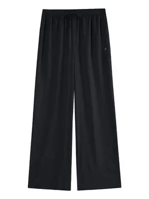 SUPESU Rosa Satin Wide Leg Pants