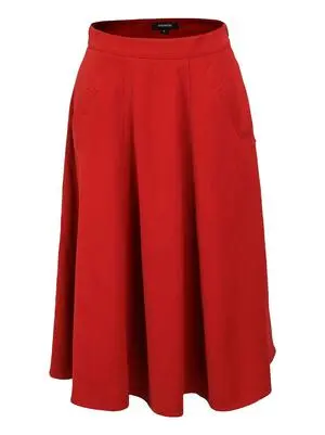 SMART AND JOY Flared Skirt With Pockets