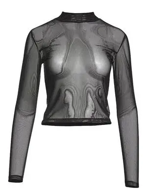 MAISON SEL Tulle Top - Black