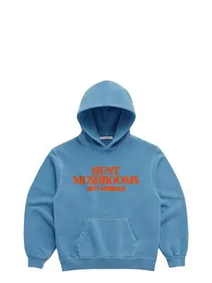 DONT EAT THE HOMIES Hunt Mushrooms Hoodie - Blue