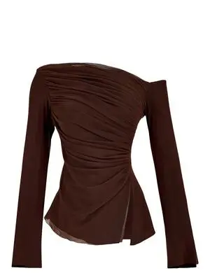 GROWNY Caprina Off-Shoulder Blouse