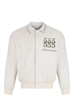 THE GT ATELIER Classic Bomber Jacket - White