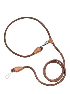 Zoë Pet Atelier Paracord Crossbody Leash - Brown