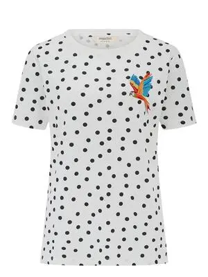 SUGARHILL BRIGHTON Maggie Organic Cotton T-shirt - White
