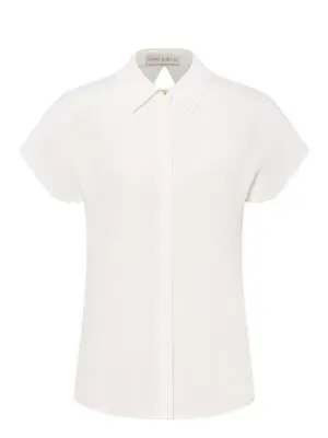EMMA WALLACE Fleur Blouse - White