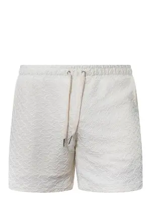 IVY SWIMWEAR Miles Textured Short - White