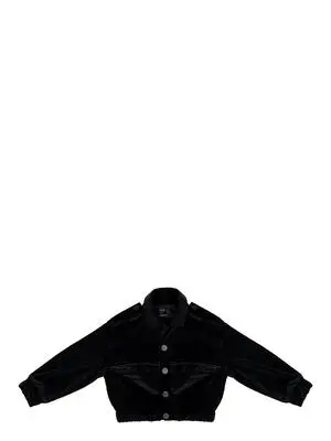 LO NEEL Hailey Velvet Jacket - Black