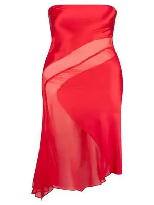 COSTANZO II Strapless Midi Dress