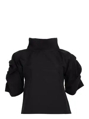 BIANCA POPP Puff Blouse With Collar