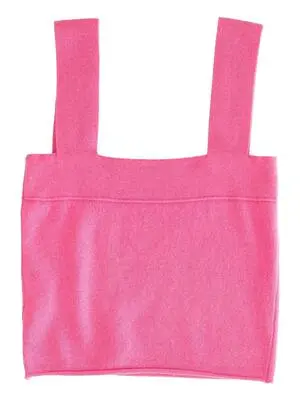 ZENZEE Cashmere-wool Blend Bralette - Pink