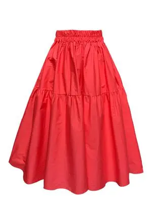FROCK TALES Tahiti Midi Skirt With Pockets