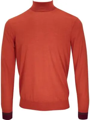 LORDS OF HARLECH Ronald Turtleneck - Red
