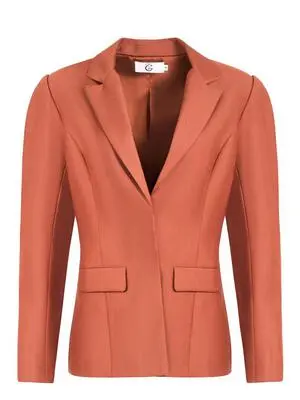 THE GT ATELIER Structured Blazer - Brown