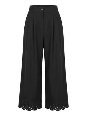 NOOKI DESIGN Sirena Embroidered Cutwork Trousers