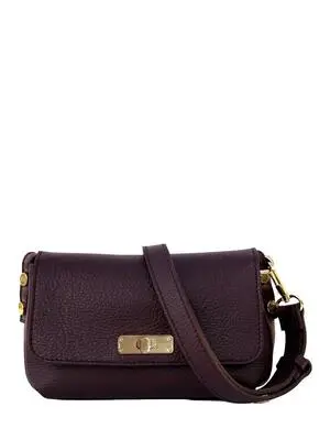 APATCHY LONDON The Maisie Mini Leather Bag - Red