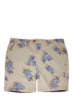 LORDS OF HARLECH John Oxford Harmony Flat-front Short - Brown