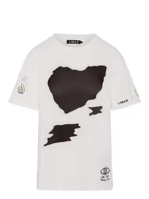 LIMAR Evil Eye Protection Sheer T-shirt - White