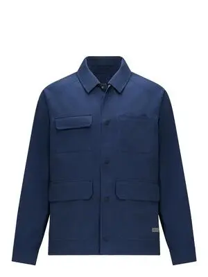 GUARDS LONDON Jacob Modern Field Overshirt - Blue