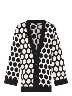 INGMARSON Circles Wool & Cashmere Cardigan