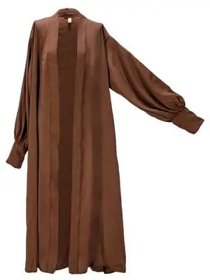 CEVA CU DICHIS Show Dress Ibiza Chocolate Vegan Silk - Brown