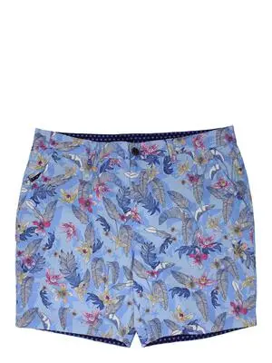 LORDS OF HARLECH Edward Falling Flowers Short - Blue