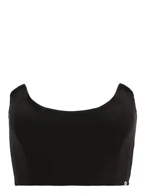 NISSA Paneled Corset - Black