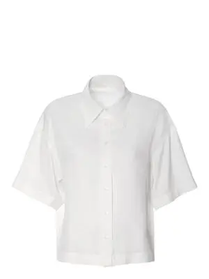 AGGI BY HALEWSKI Lotta Whisper Light Short Sleeve Shirt