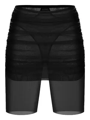 ZHILYOVA Amora High-waisted Skort - Black