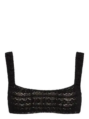 MONTCE Lace Zoe Bikini Top - Black