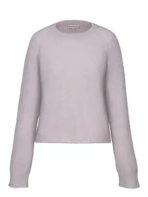 ANSE VICTORIN Elaine Silk Cashmere Pullover - Grey
