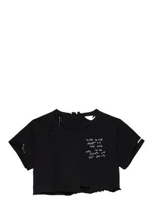 COME ON Mind Organic Cotton T-shirt - Black