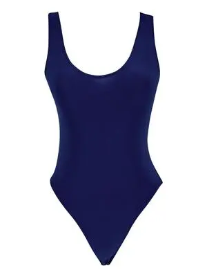 GROWNY Luca Cross-back Bodysuit - Blue