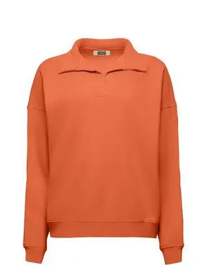 OCIO LEISUREWEAR Polo Crewneck - Red