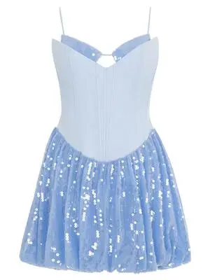 HERFETCH Elsa Mini Dress - Blue