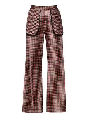 ARTISTA Cross Bloom Pants - Red