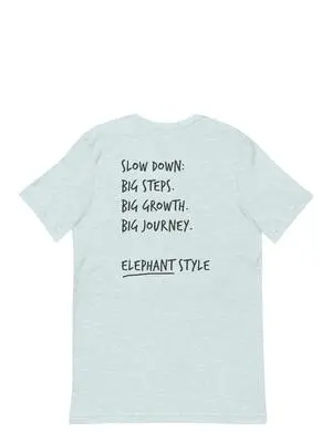 ANCHOR & CREW Think Ocean Elephant Aspirations T-shirt - Blue