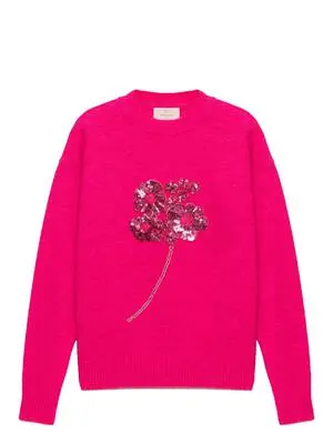 PERALUNA Lorna Beaded Knit Jumper