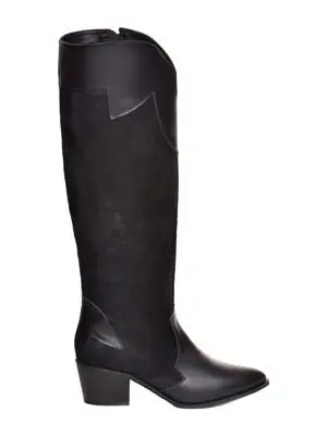 THE 5TH ELEMENT Artemis High Western Boots - Black