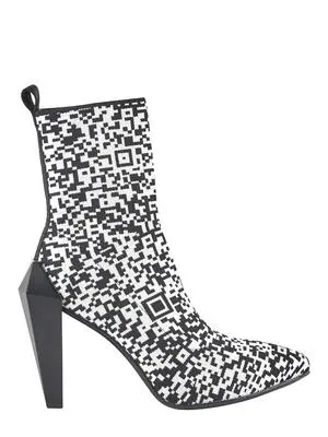 United Nude Gem Sock Booties - Black/white