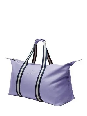 FENELLA SMITH Bodhi Recycled Canvas Large Weekender - Purple