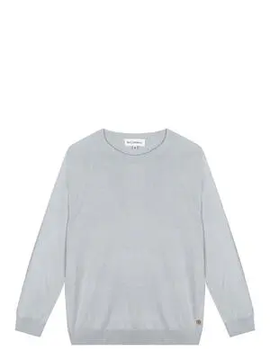 BEL CASHMERE Chelsea Cashmere And Silk Sweater - Grey