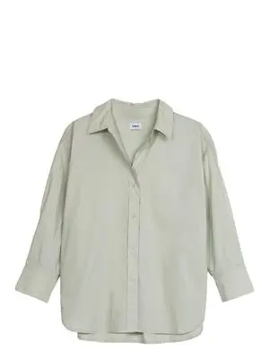 VÆNN Franklin Oversized Shirt - Green