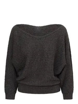 ALPACA APPAREL Alpaca Relaxed Fit Jumper - Grey