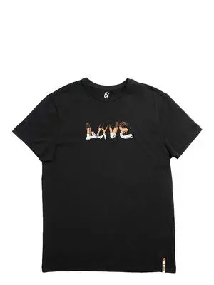 EIGHT X Signature Love Graphic T-shirt - Black