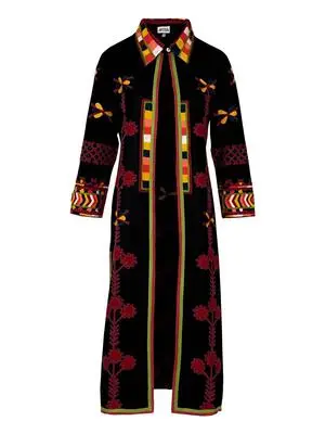 ANTRA DESIGNS Ebony Aztec Coat