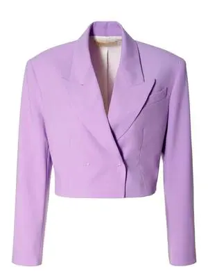 AGGI BY HALEWSKI Giorgia Blazer - Purple